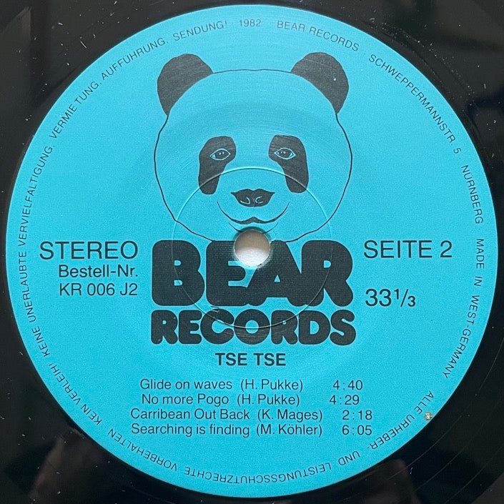 TSE TSE - Germany Bear original – ALORECORD